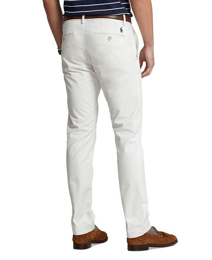 Polo Ralph Lauren Men's Slim-Fit Stretch Chino Pants - Macy's