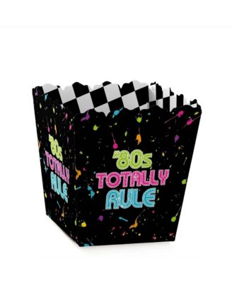 Big Dot of Happiness 80's Retro - Party Mini Favor Boxes - Totally ...