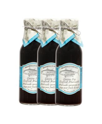 Braswell's Savory Soy Seafood Marinade 12 oz (3 Pack) - Macy's