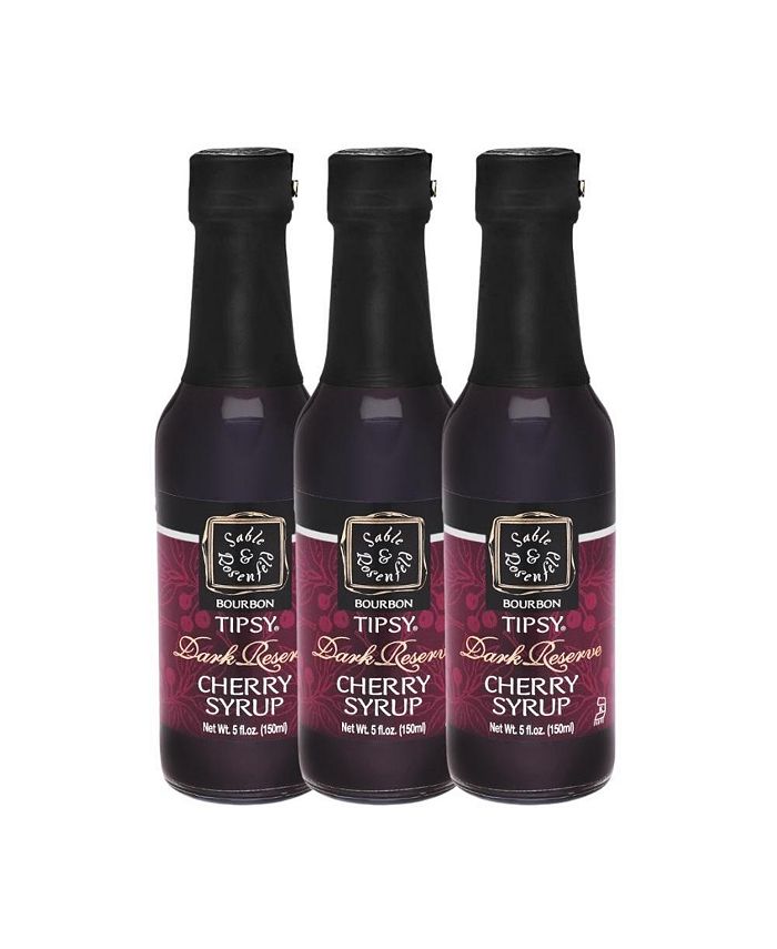 Sable & Rosenfeld Tipsy Dark Reserve Cherry Syrup 5 oz (3 Pack) - Macy's