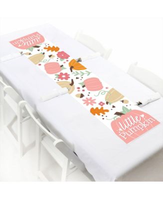 Big Dot of Happiness Girl Little Pumpkin Petite Birthday or Baby Shower ...