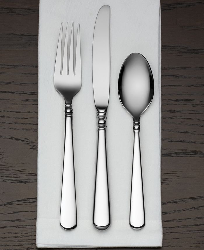 Lenox 20-Pc. Pearl Platinum Flatware Set, Service for 4 - Macy's