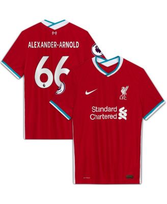Men's Nike Trent Alexander-Arnold Red Liverpool 2020/21 Home Authentic ...