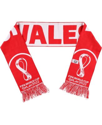 Men's and Women's Wales National Team 2022 FIFA World Cup Qatar Scarf ...