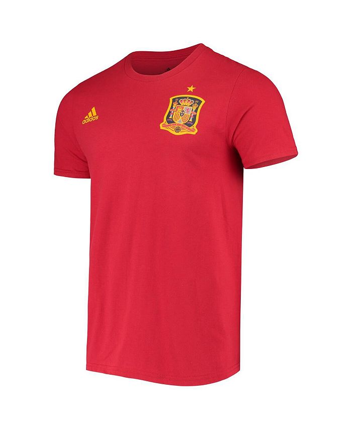 adidas Men's Sergio Ramos Red Spain National Team Amplifier Name and ...