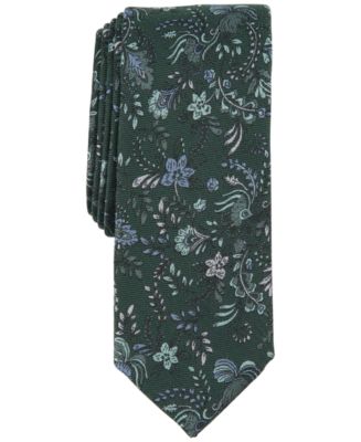 Bar III Men's Tobago Botanical Tie, Created for Macy's - Macy's