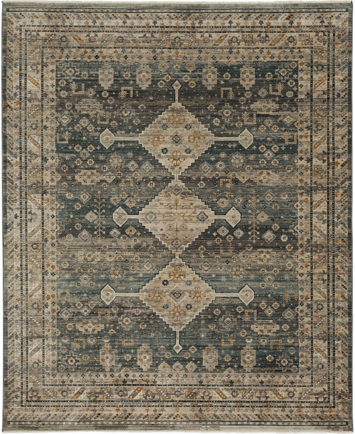 Click here for Karastan Echo Milo 5 x 710 Area Rug - Gray prices