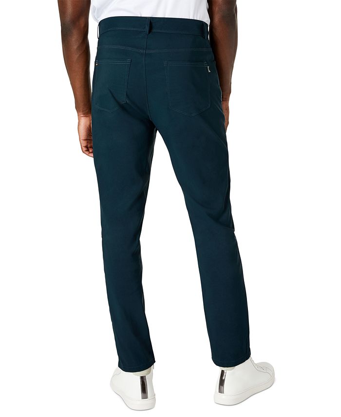 Kenneth Cole Men's Slim Fit 5-Pocket Tech Pants - Macy's
