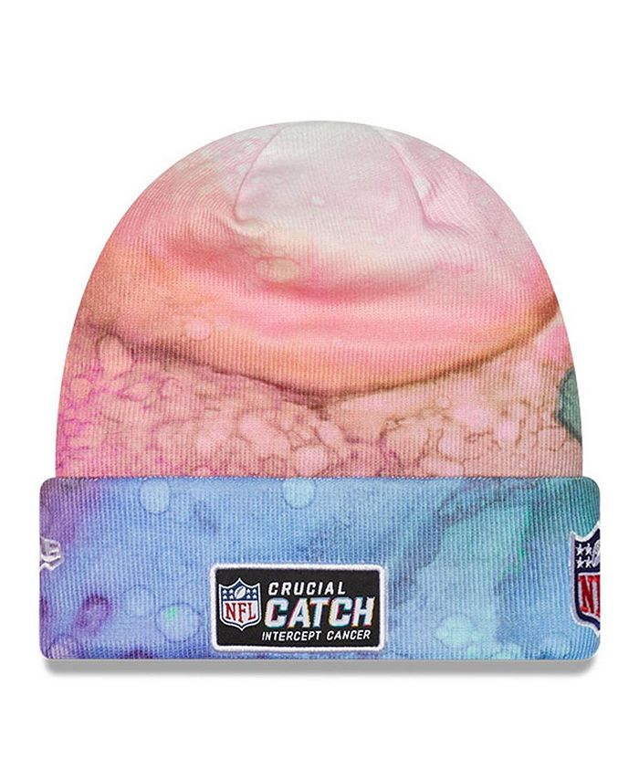 New Era Men's Pink Arizona Cardinals 2022 NFL Crucial Catch Knit Hat ...