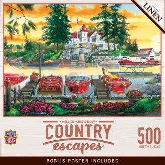 Masterpieces Country Escapes Millionaire's Row 500 Piece Jigsaw Puzzle ...