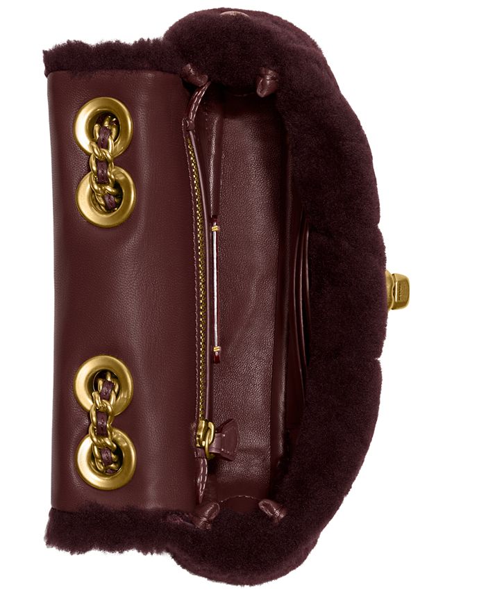 COACH Shearling Quilted Pillow Madison Shoulder Bag 18 & Reviews ...