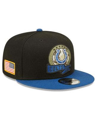 New Era Men's Black, Blue Indianapolis Colts 2022 Salute To Service ...