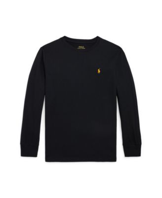 Polo Ralph Lauren Big Boys Ombre Big Pony Jersey Long-Sleeve T-shirt ...