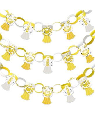 Big Dot of Happiness Let's Go Bananas - 90 Chain Links & 30 Tassels ...