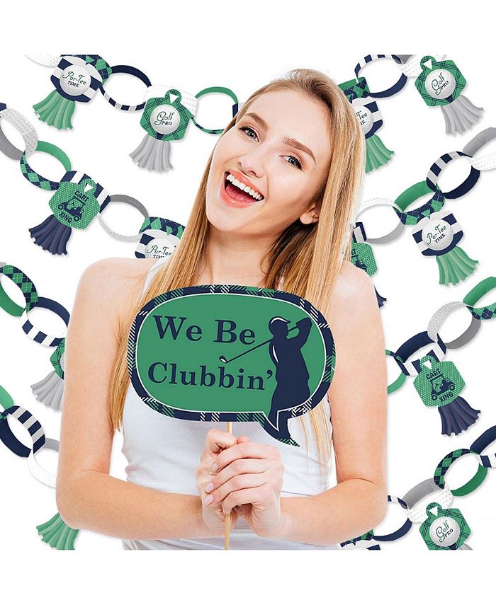 Big Dot of Happiness Par-Tee Time - Golf - Decorations - Party Supplies ...