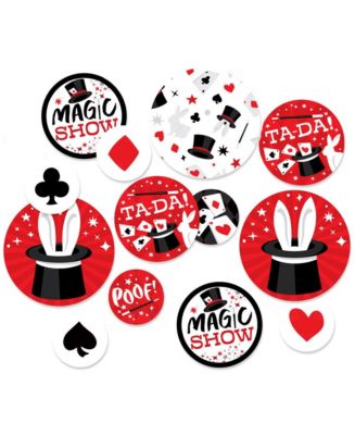 Ta-Da, Magic Show - Magical Birthday Party Decors - Large Confetti 27 ...