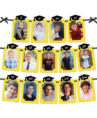 Yellow Grad - Best is Yet to Come - DIY Party Decor Picture Display ...