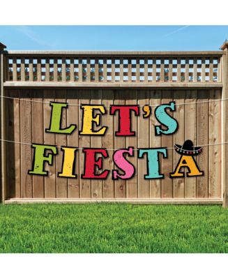 Big Dot of Happiness Let's Fiesta - Large Mexican Fiesta Decorations ...