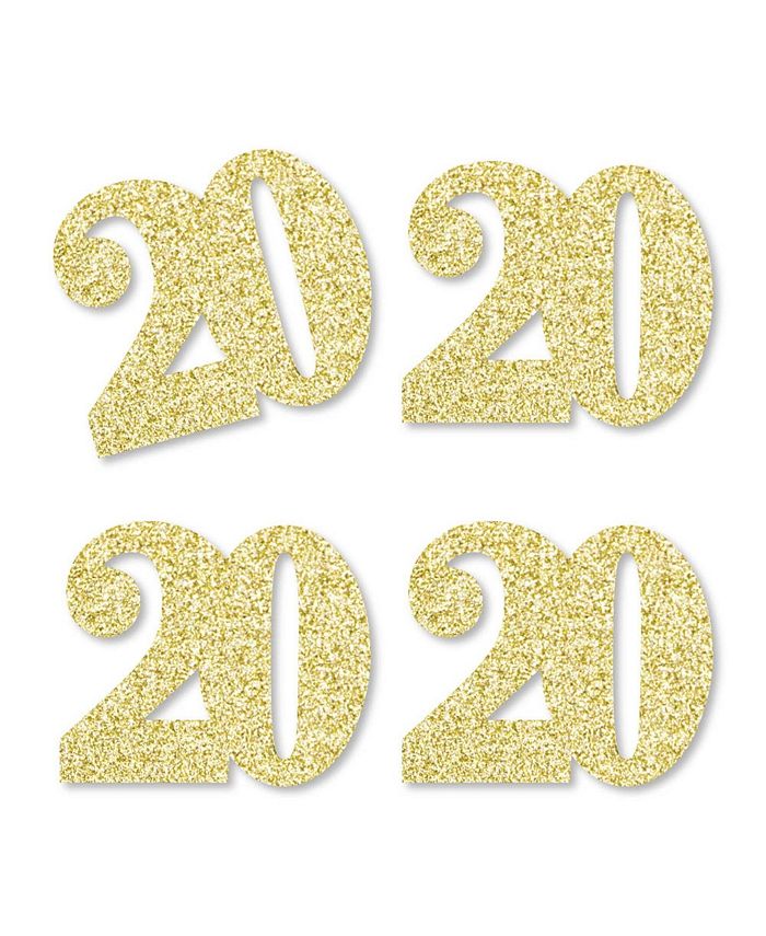 Big Dot of Happiness Gold Glitter 20 - No-Mess Real Gold Glitter Cut ...