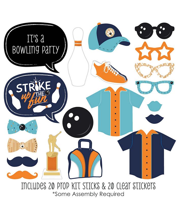 Big Dot of Happiness Strike Up the Fun - Bowling -Birthday or Baby ...