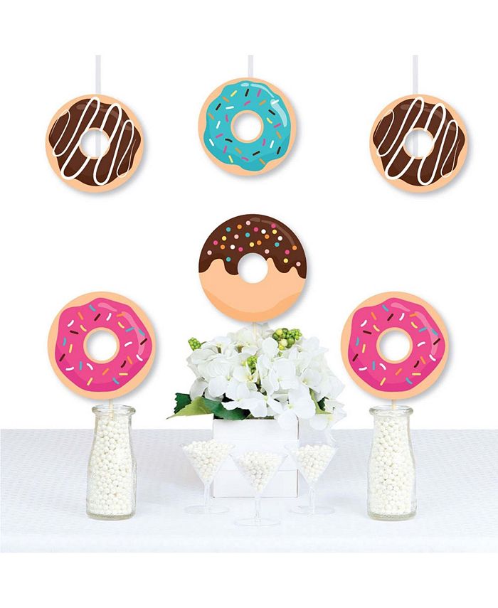 Big Dot of Happiness Donut Worry, Let's Party - Decorations DIY ...