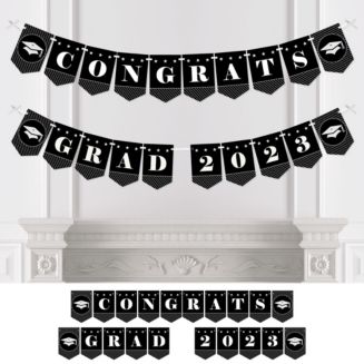 Graduation Cheers - Graduation Bunting Banner - Party Decor Congrats ...