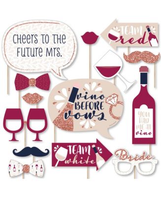 Big Dot of Happiness Vino Before Vows - Bridal Shower or Bachelorette ...