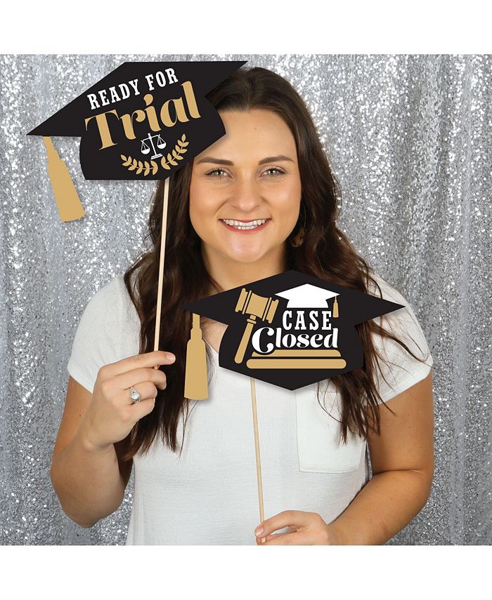 Big Dot of Happiness Hilarious Law School Grad - Lawyer Graduation ...