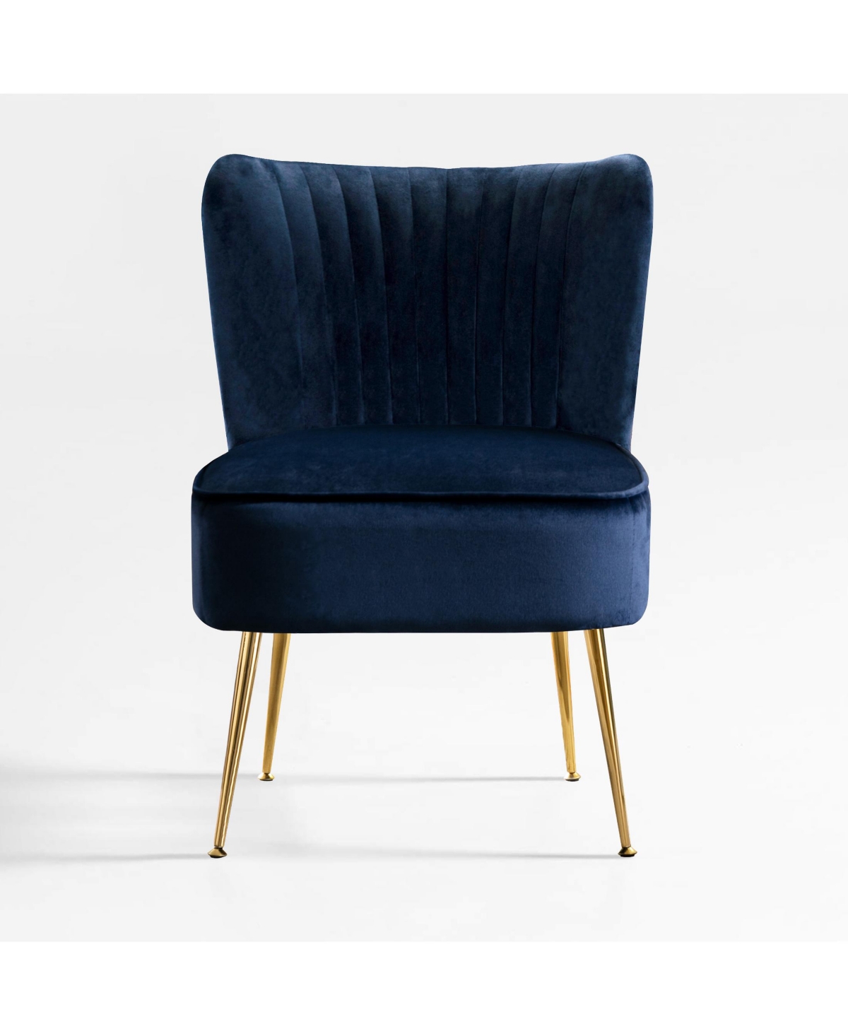 Click here for 22 Wide Upholstered Tufted Velvet Accent Chair Wit... prices