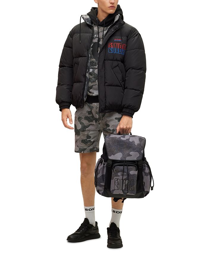 Hugo Boss BOSS x NBA Men's Reversible Oversized-Fit Puffer Jacket - Macy's