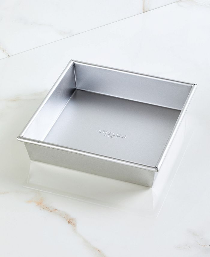 Anolon Pro-Bake Bakeware Aluminized Steel Square Cake Pan, 9" - Macy's