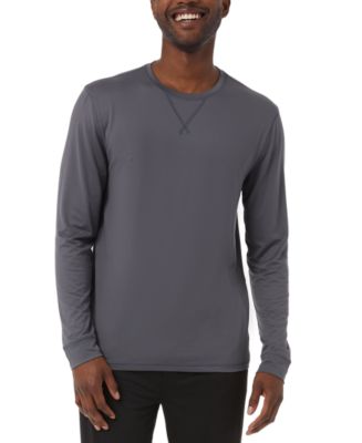 32 Degrees Men's Crewneck Long-Sleeve Pajama Shirt - Macy's