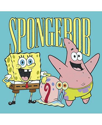 Nickelodeon Girl's SpongeBob SquarePants Group Friends Child T-Shirt ...