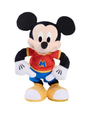 Mickey Mouse Feature Plush-Head, Shoulders, Knees, and Toes - Macy's