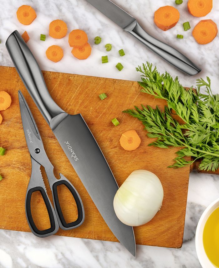 Hampton Forge 12 Piece Ashton Block Cutlery Set - Macy's