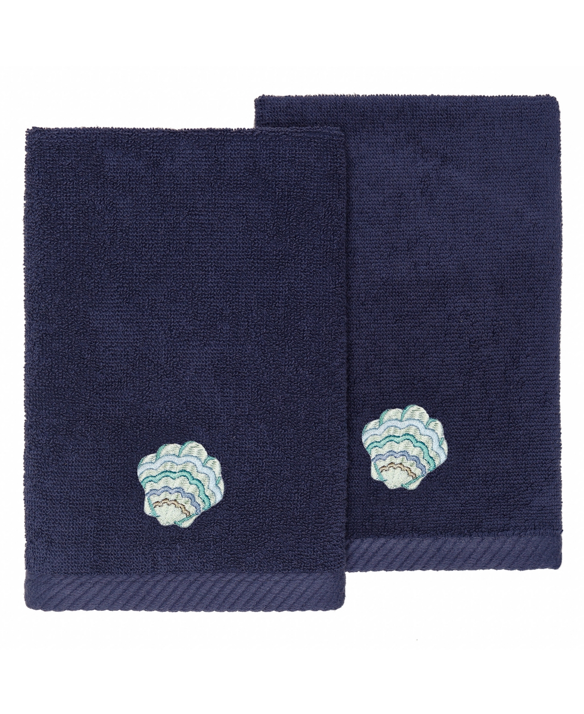 Click here for Linum Home Turkish Cotton Aaron Embellished 2-Pc.... prices