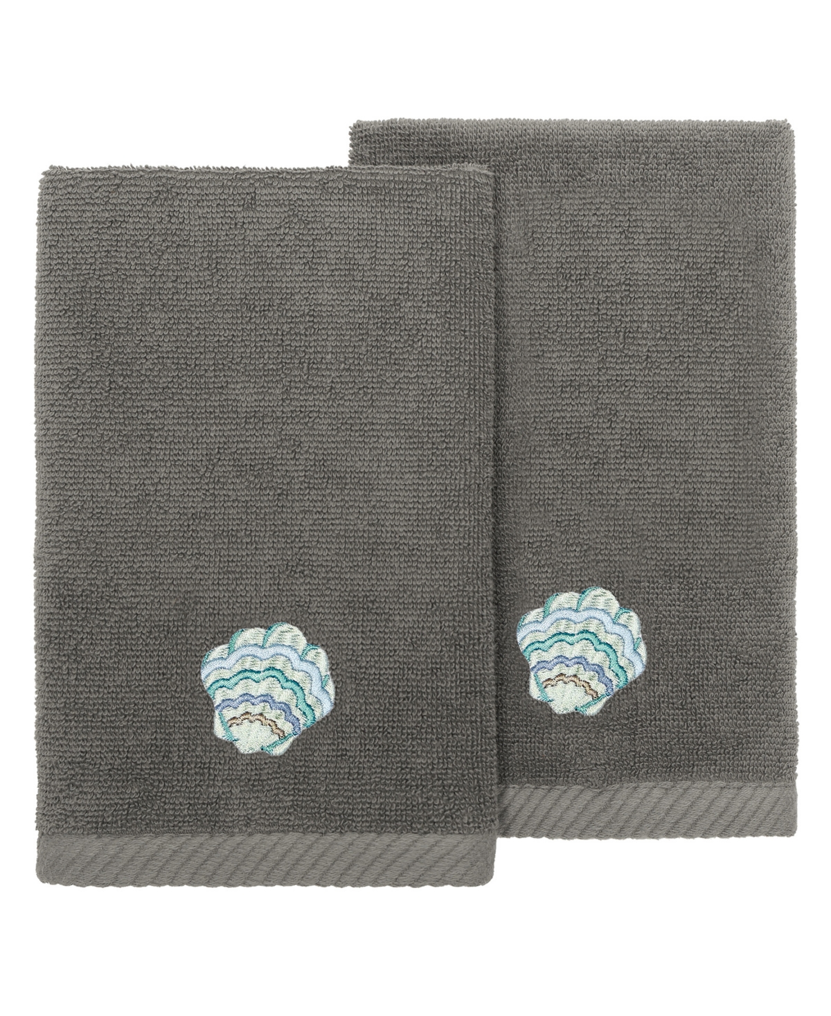 Click here for Linum Home Turkish Cotton Aaron Embellished 2-Pc.... prices