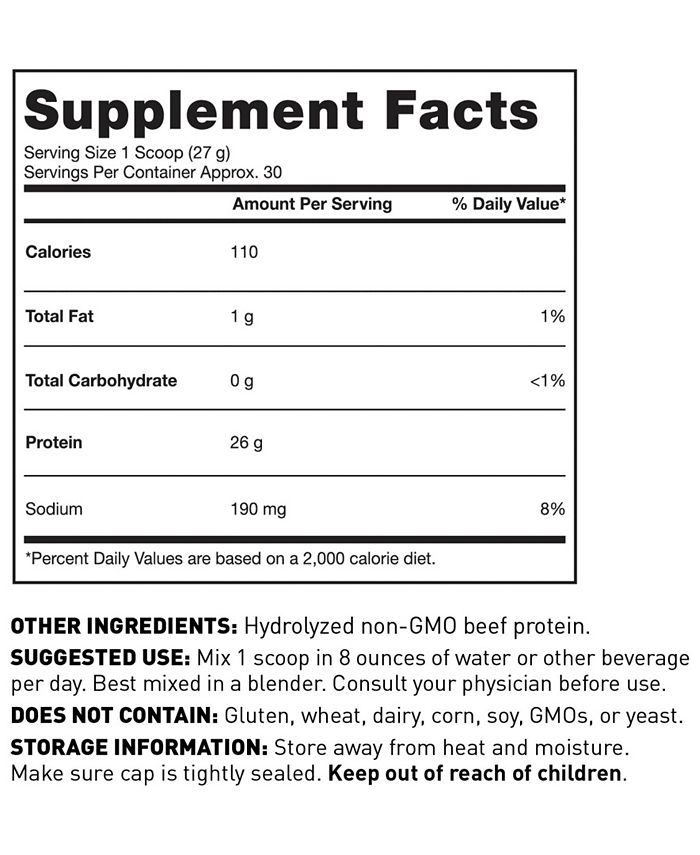 Amy Myers MD® Paleo Protein- Unflavored - Macy's