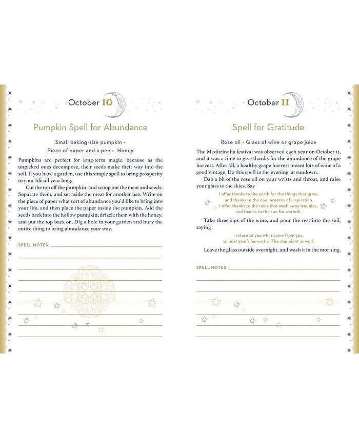 Barnes & Noble Daily Spell Journal: A Diary of Enchantments for Every ...