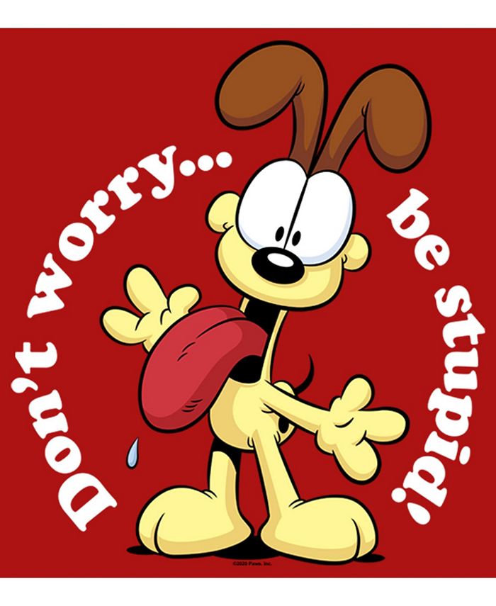 Nickelodeon Boy's Garfield Don't Worry… Be Stupid Child T-Shirt - Macy's