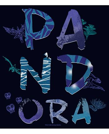 20th Century Fox Girl's Avatar Pandora Flora and Fauna Logo Child T ...