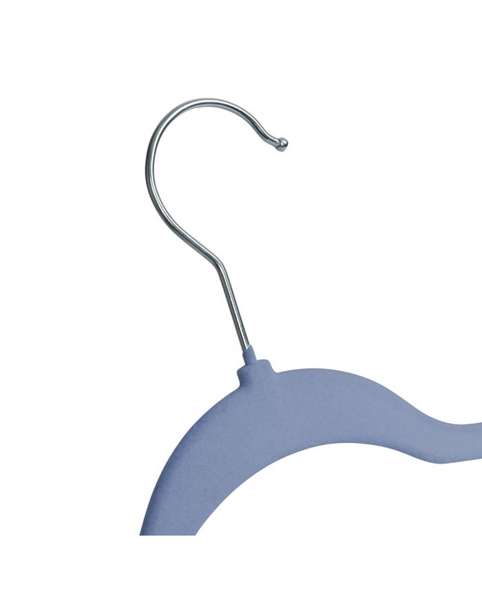 Honey Can Do Slim-Profile Non-Slip Velvet Hangers Set, 25 Pieces - Macy's