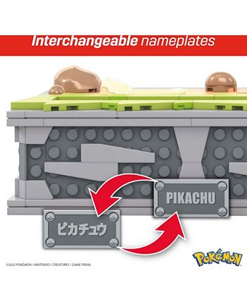 Mega Construx Pokemon 1095 Pieces Motion Pikachu Building Brick Set ...