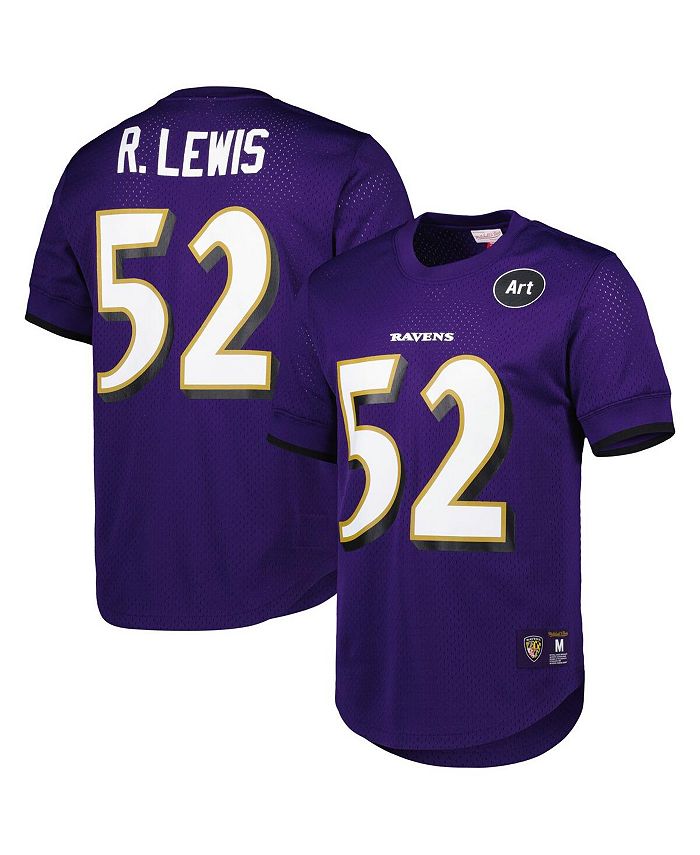 Mitchell & Ness Men's Ray Lewis Purple Baltimore Ravens Retired Player ...