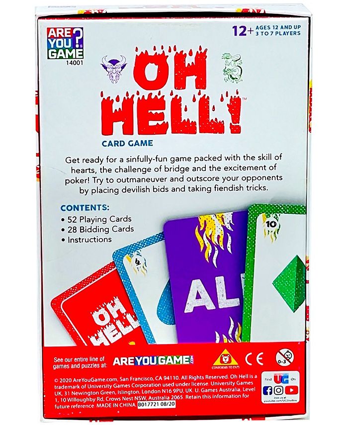 Areyougame OH Hell Card Game Set, 81 Piece - Macy's
