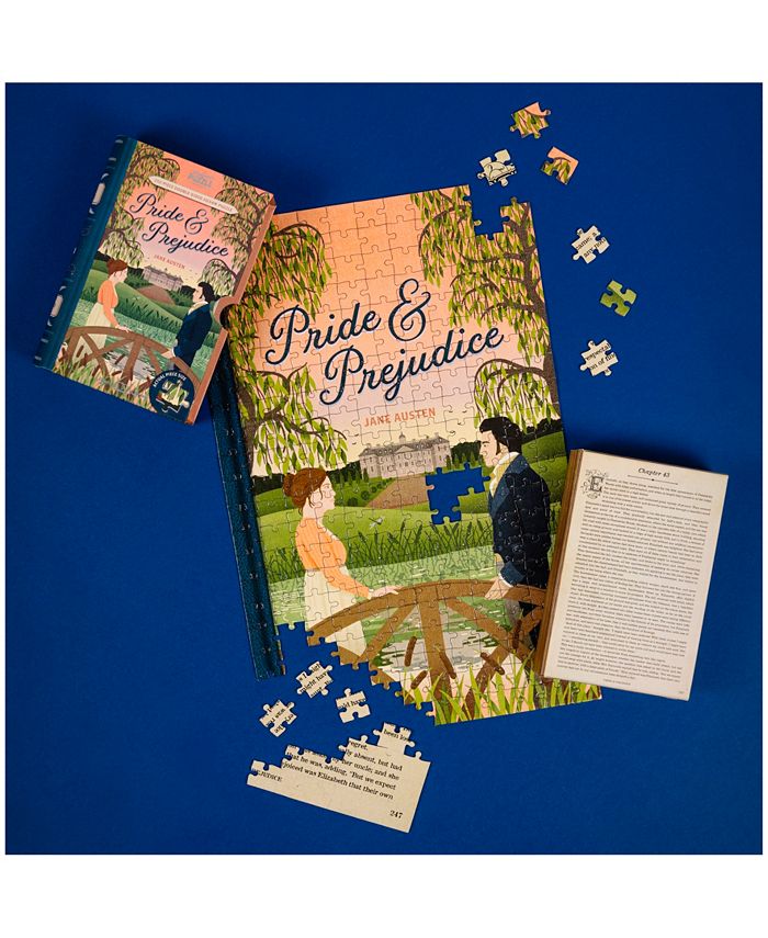 Professor Puzzle Jane Austen's Pride Prejudice Double-Sided Jigsaw ...
