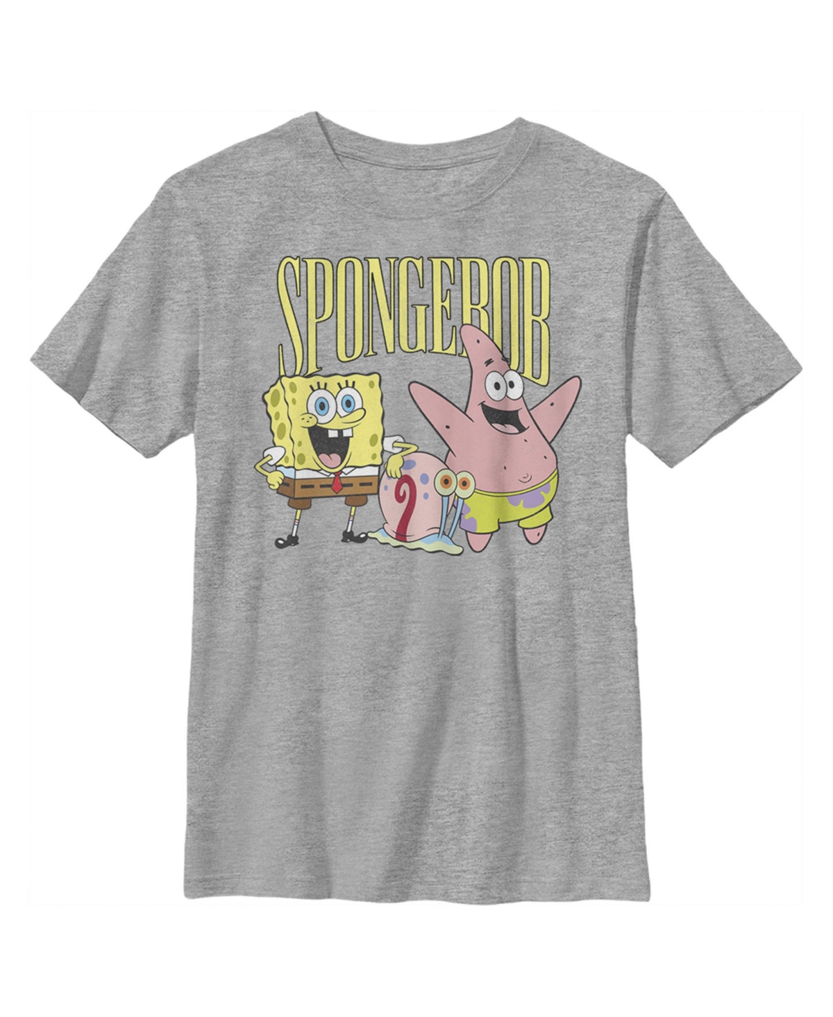Nickelodeon Boy's Spongebob Squarepants Group Friends Child T-shirt In ...