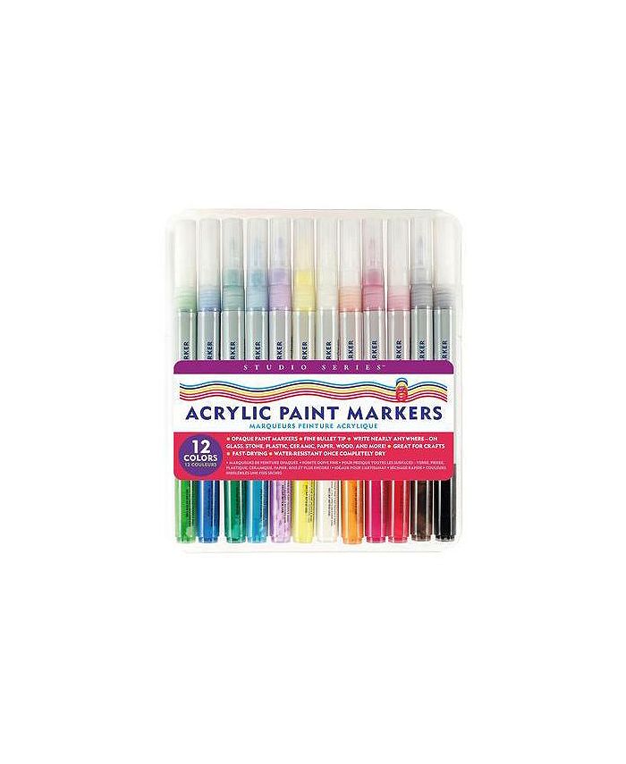 Barnes & Noble Studio Series Acrylic Paint Markers by Peter Pauper ...