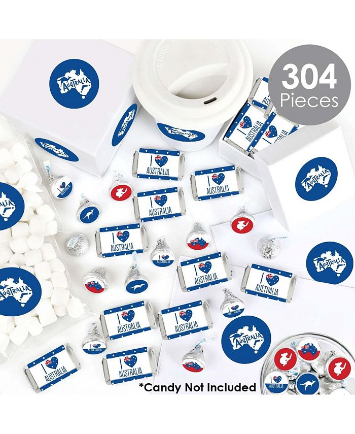 Big Dot of Happiness Australia Day - G'Day Mate Aussie Party Candy ...