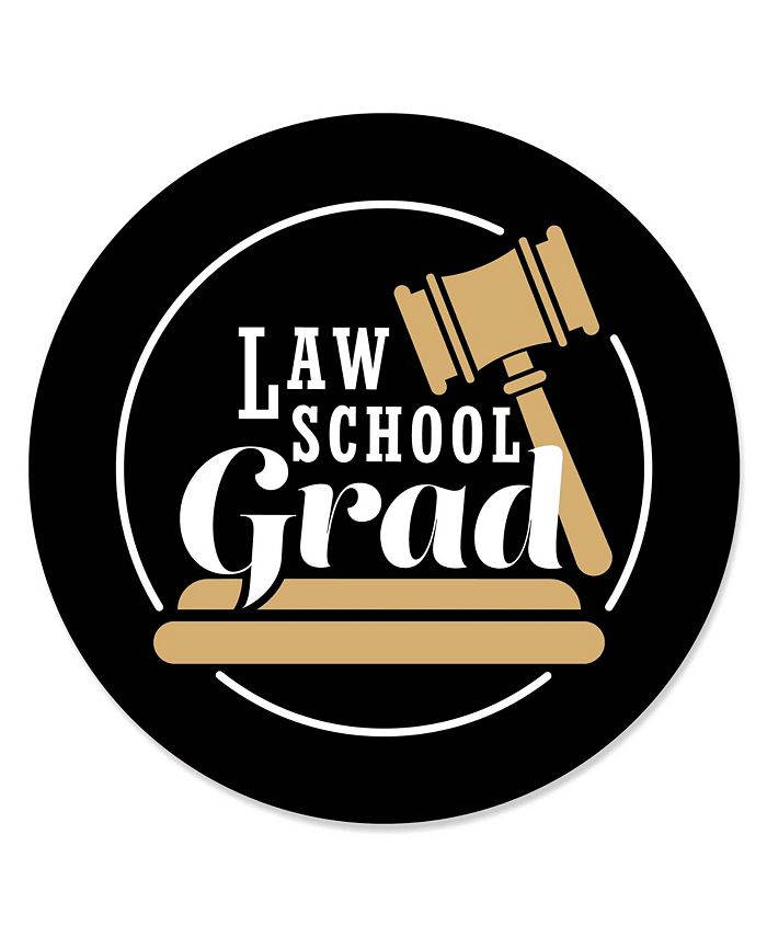Big Dot of Happiness Law School Grad - Future Lawyer Graduation Party ...